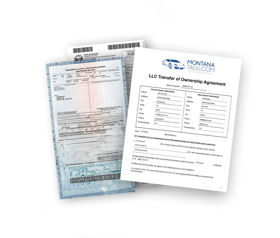 LLC Transfer Of Ownership – MontanaTags.com